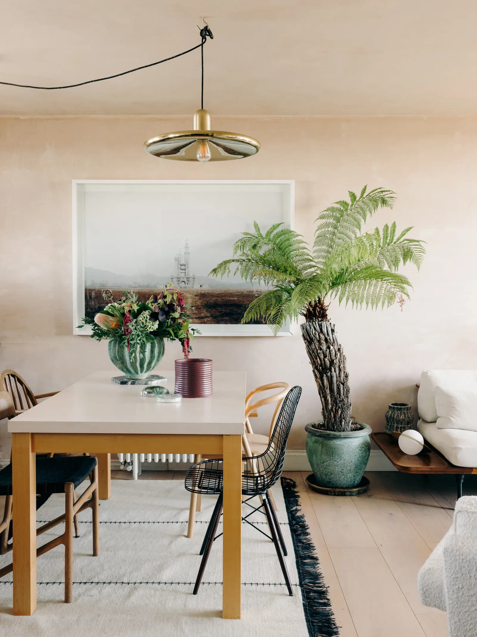 Modern Dining Room Plants